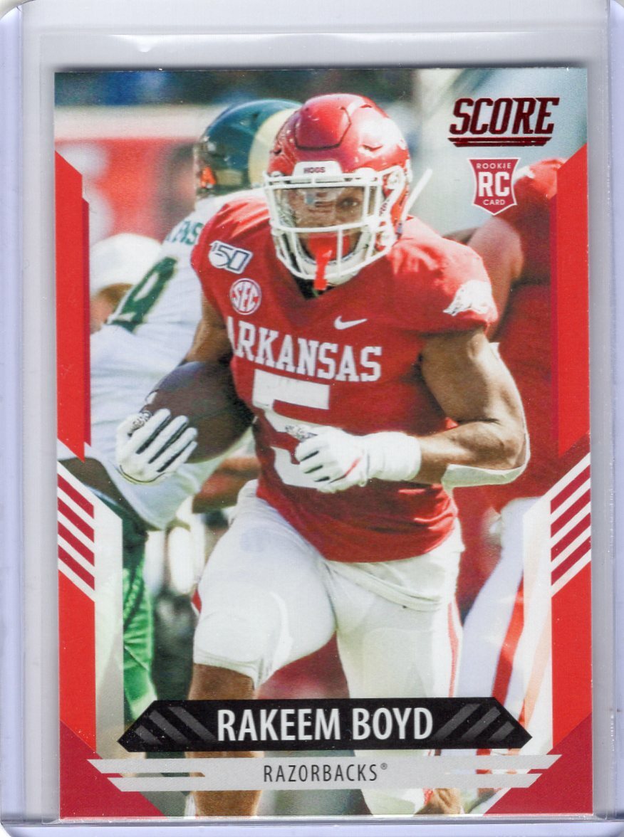 RAKEEM BOYD 2021 Score RED ROOKIE CARD #379 - LIONS | eBay