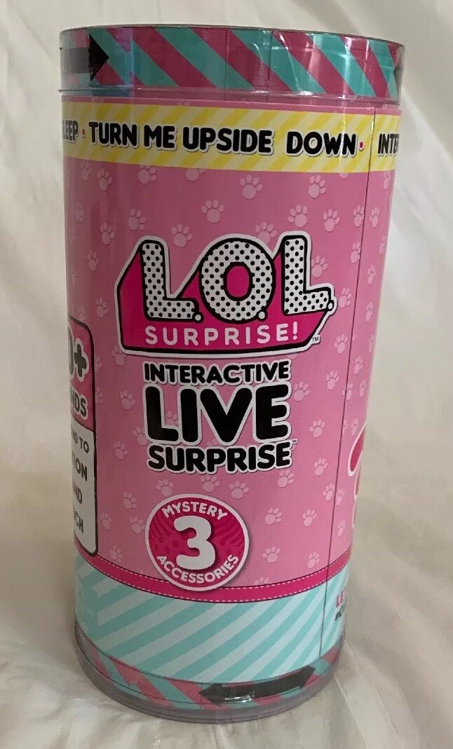 L.O.L. Surprise! Interactive Live Pet LOL Mystery Realistic Sounds 60 ...