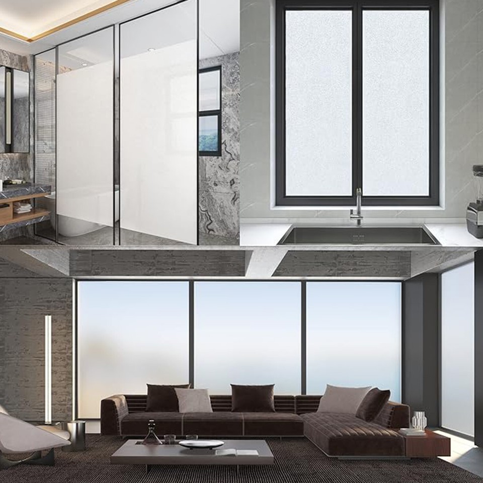 High Quality Waterproof Frosted Privacy Window Glass Cover Film Home ...