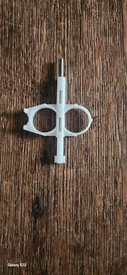 Hunter Rotary Head Adjustment Key Plastic White (3) Total | eBay