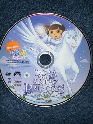 Dora the Explorer - Dora Saves the Snow Princess (DVD, 2008) DISC ONLY ...