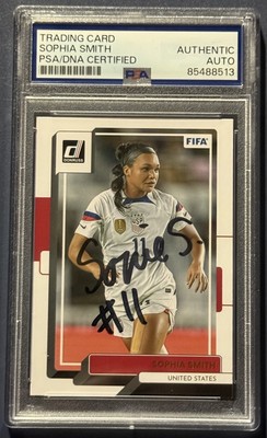 Sophia Smith Wilson Signed 2022-23 Panini FIFA Autographed USWNT PSA ...
