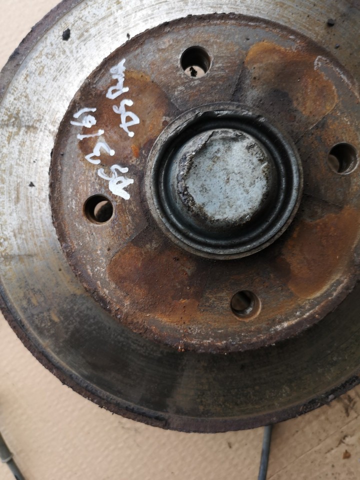 CITROEN DS3 2013 REAR RIGHT DRIVERS SIDE WHEEL HUB DISC BEARING BRAKES ...