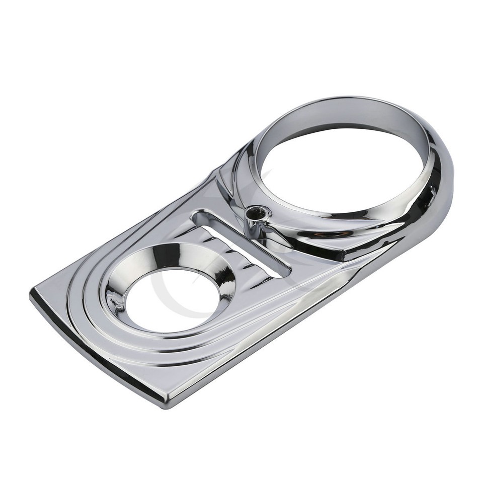 Chrome Dash Panel Insert Cover For Harley Heritage Softail Springer ...