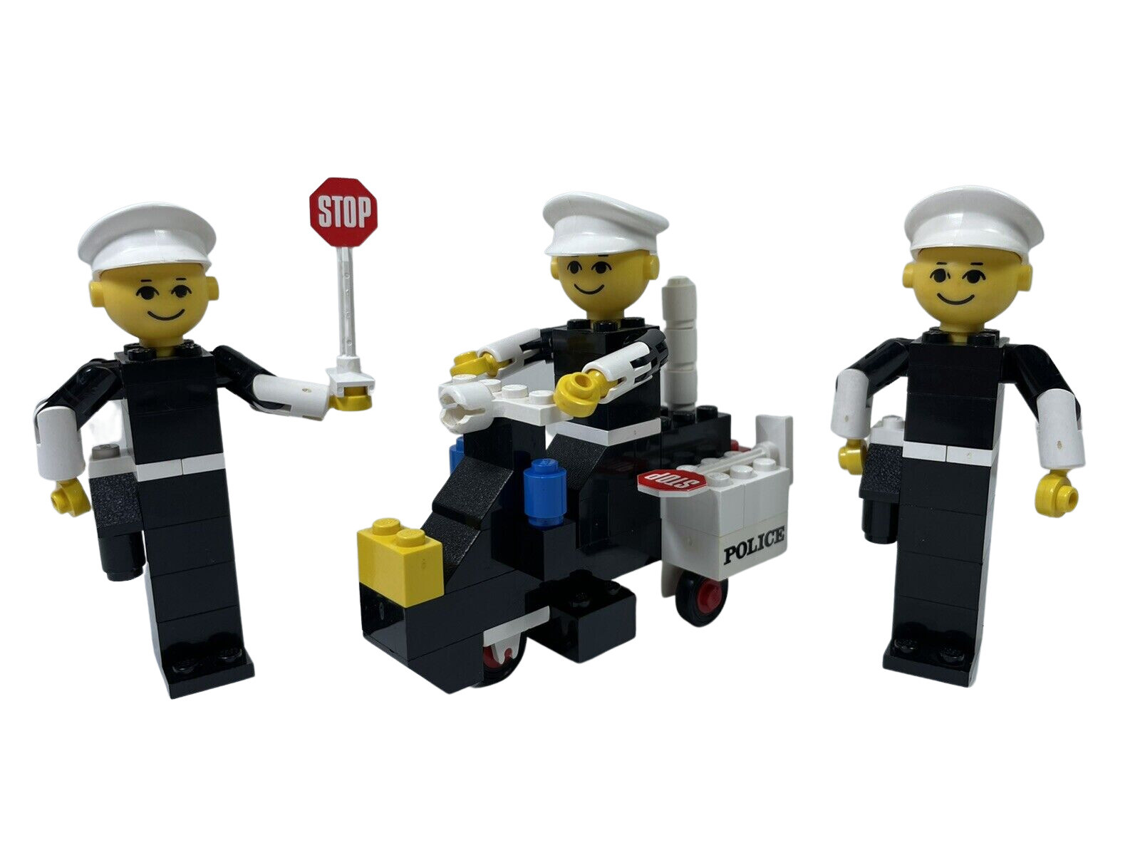 LEGO Building Set with People: Police Officers and Motorcycle (256) for ...