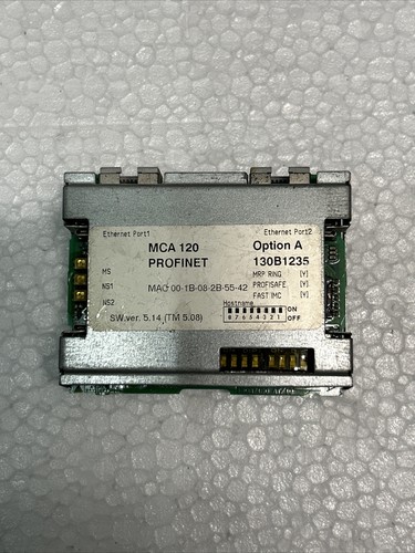 1 PCS Danfoss Profinet Ethernet communication module MCA120 130B1235 ...