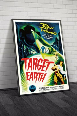 Target Earth 1954 Movie Poster Framed | eBay