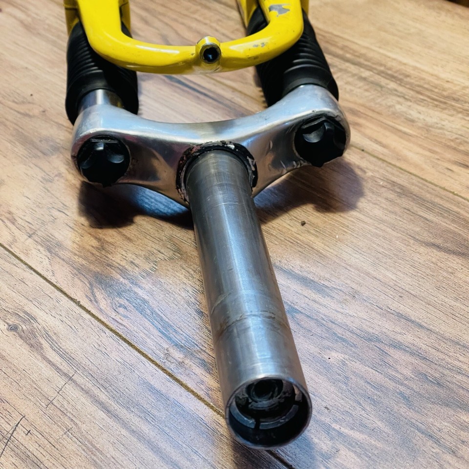 90s Rock Shox Quadra 21R Suspension fork 1 1/8 Threadless 198mm Worn ...