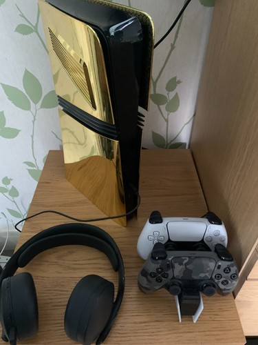 Sony PlayStation 5 Pro 2TB Console In Gold + Extra Goodies! | eBay UK