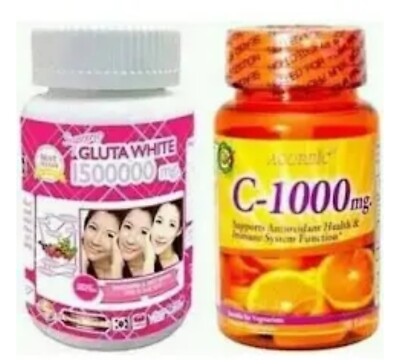 Suprême Gluta White Glutathione anti Vergetures, TÂCHES, Boutons + Vitamine C | eBay