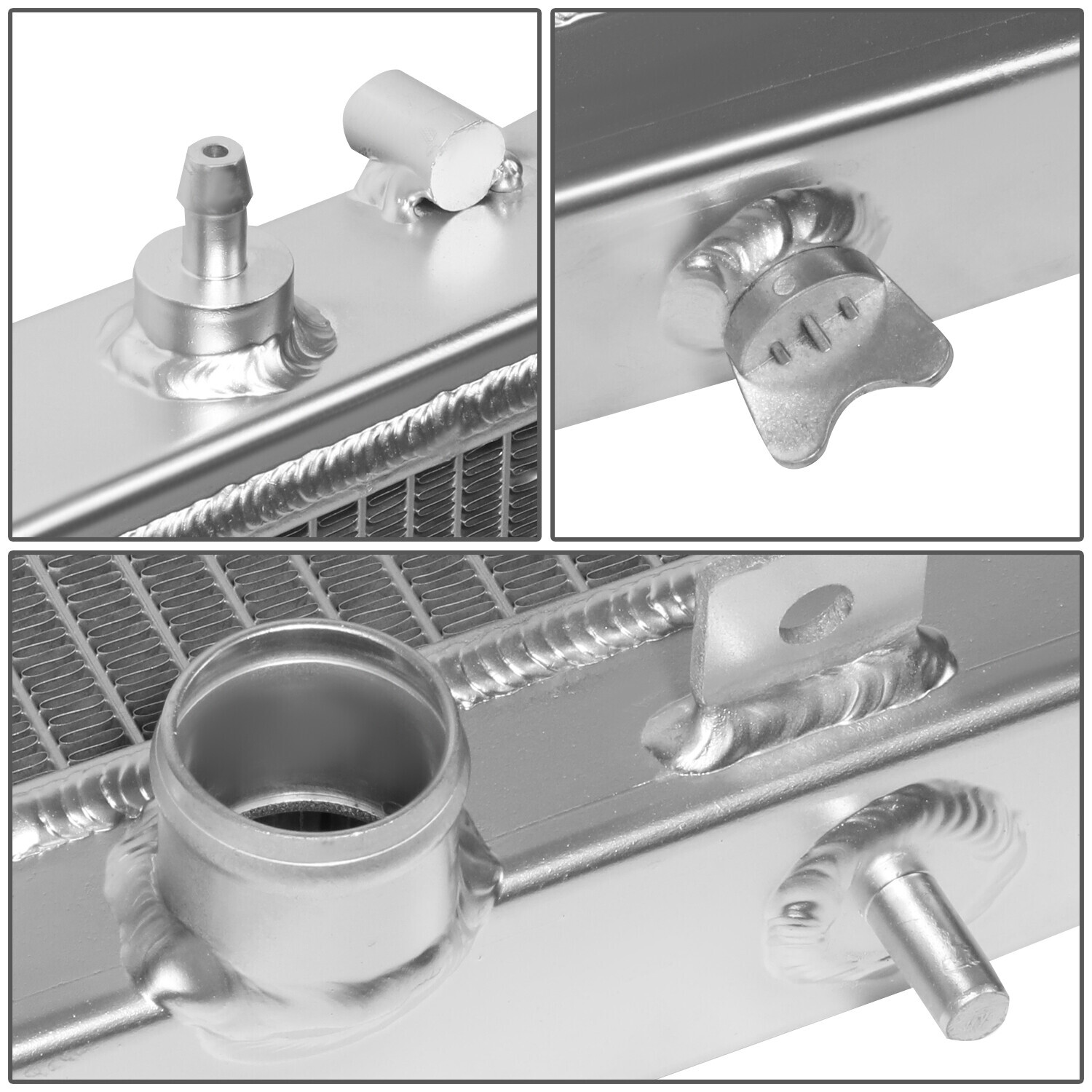 FOR 91-99 NISSAN SENTRA SE/SE-R B13/B14 SR20 MT 2-ROW ALUMINUM RACING ...