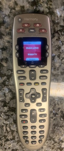 Logitech Harmony 650 Universal Remote w/LCD Color Screen Silver. | eBay