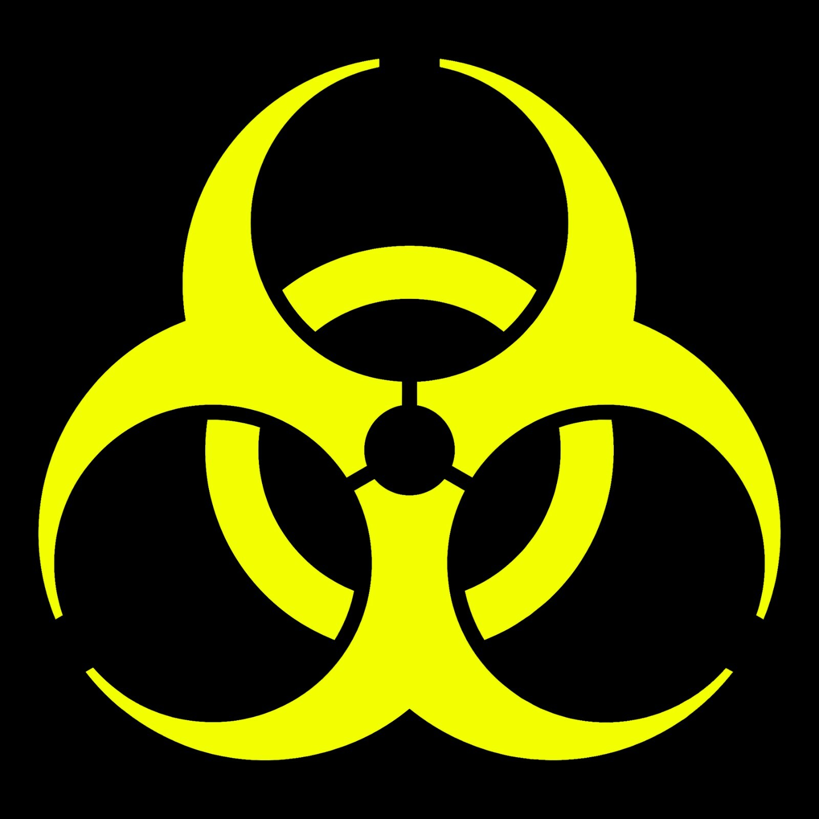 Biohazard Decal - Buy 1 Get 1 Free - Safety Symbol Bio Hazard Decal ...