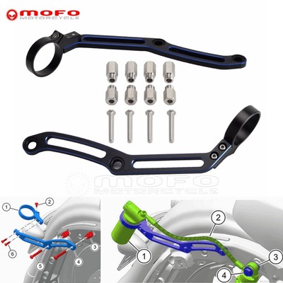 Rear Remote Reservoir Mount Brackets For Harley Ohlins HD 044 Legends ...