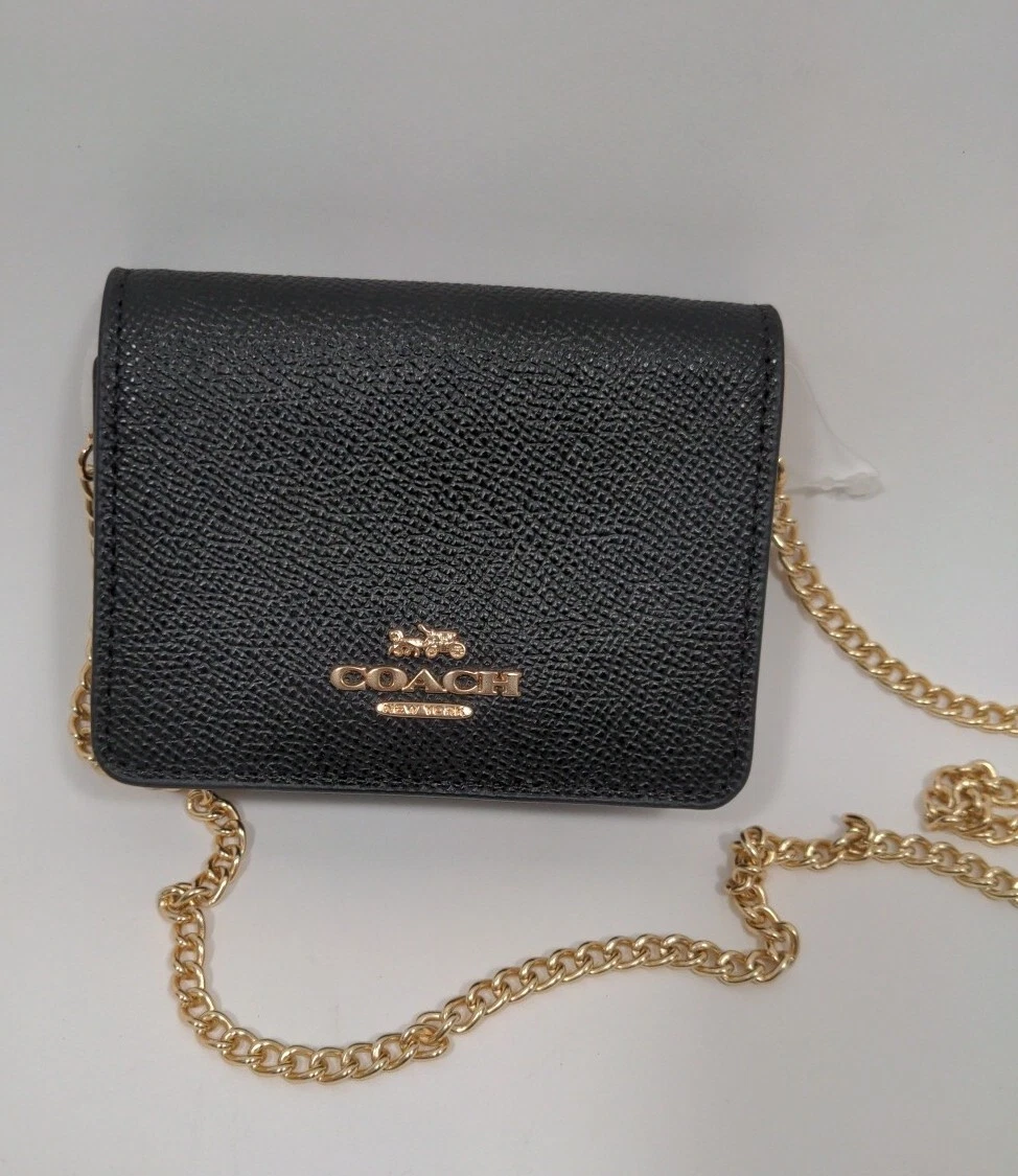 Coach Mini Wallet On A Chain In Signature Leather www.paneo.tech