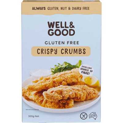 WELL & GOOD Crispy Crumbs 300g | eBay Australia