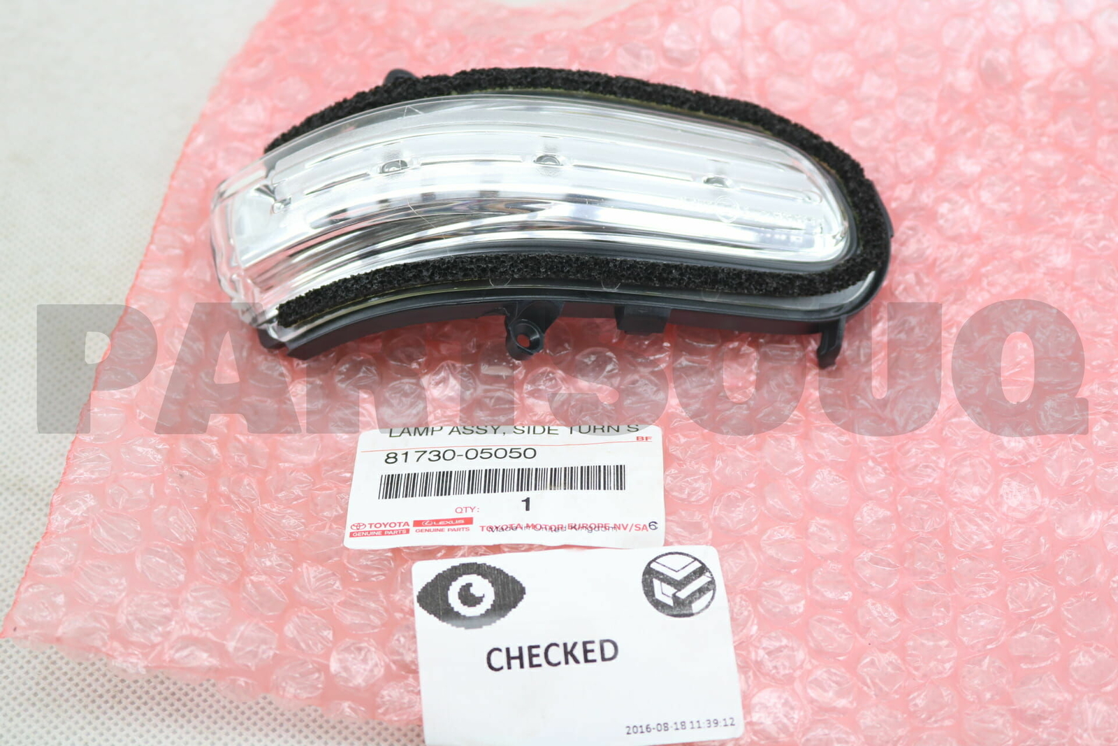 8173005050 Genuine Toyota LAMP ASSY, SIDE TURN SIGNAL, RH 81730-05050 ...