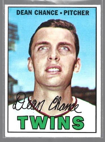 Dean Chance-Minnesota Twins-1967 Topps Baseball Card #380 | eBay