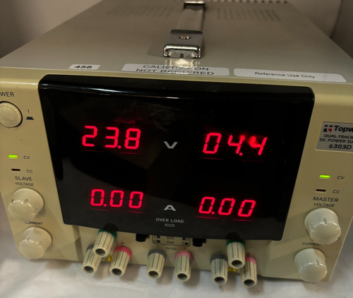 TOPWARD ELECTRIC INSTRUMENT 6303D DUAL TRACKING DC POWER SUPPLY 6303D ...