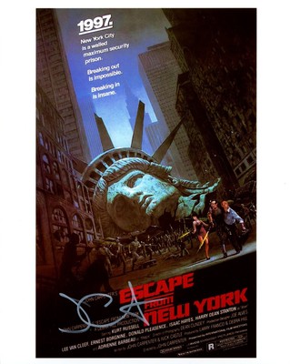 John Carpenter Escape From New York 8x10 Signed Photo JSA Certified ...