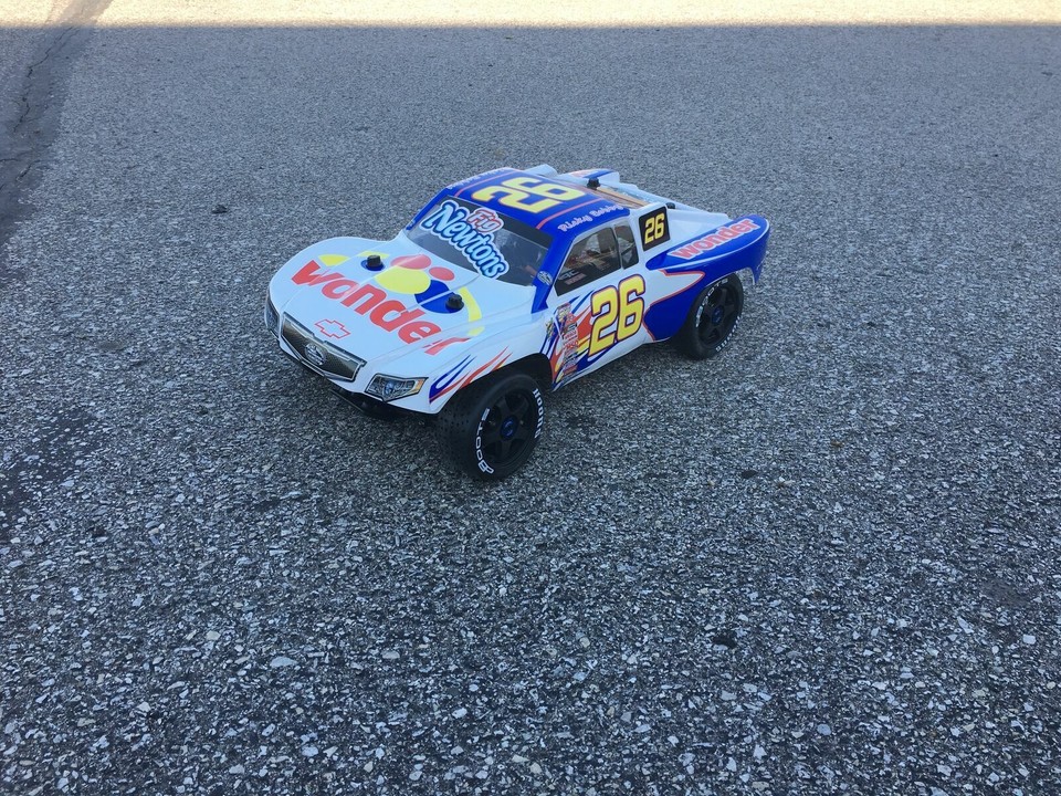 RICKY BOBBY Theme wrap decals STOCK 2WD-4WD TRAXXAS #6811 SLASH BODY ...