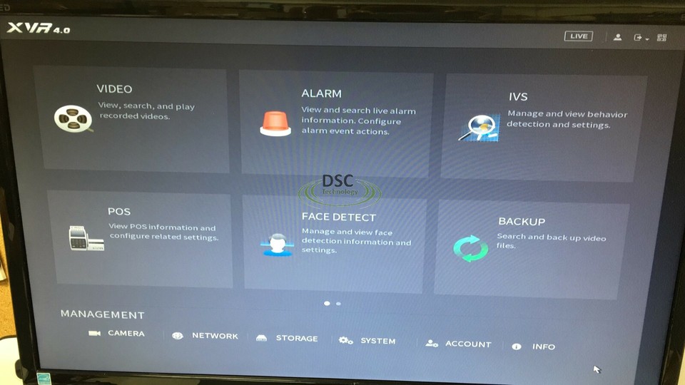 New XVR 16CH Channel CCTV Video Recorder 1080P Hybrid NVR AHD TVI CVI ...