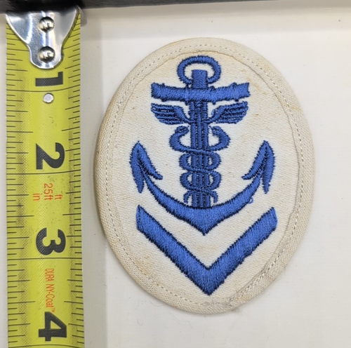 WW2/II German Medical CPO rating with one chevron blue on white for ...