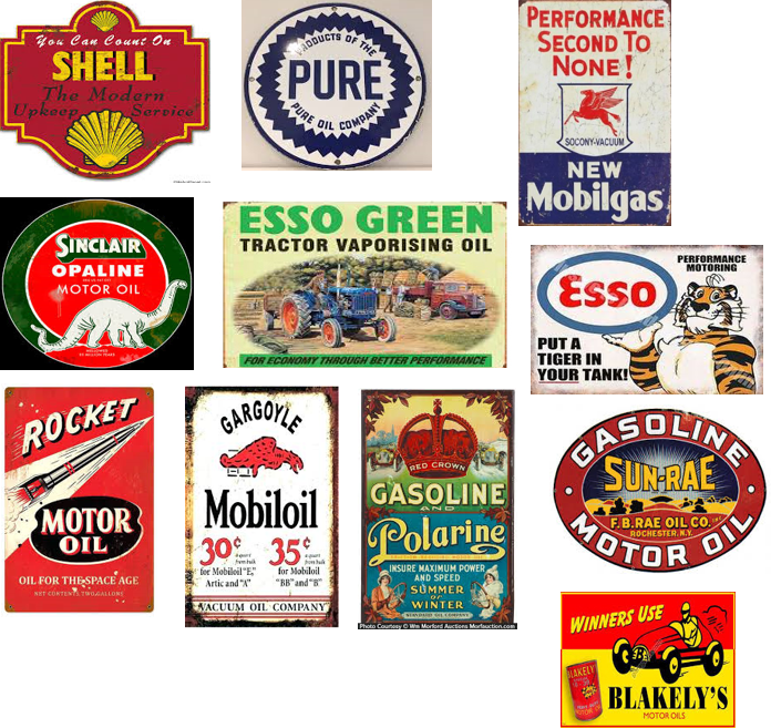 o scale vintage, weathered motor oil decals | eBay