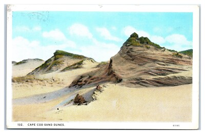 Cape Cod Sand Dunes Massachusetts Postcard | eBay