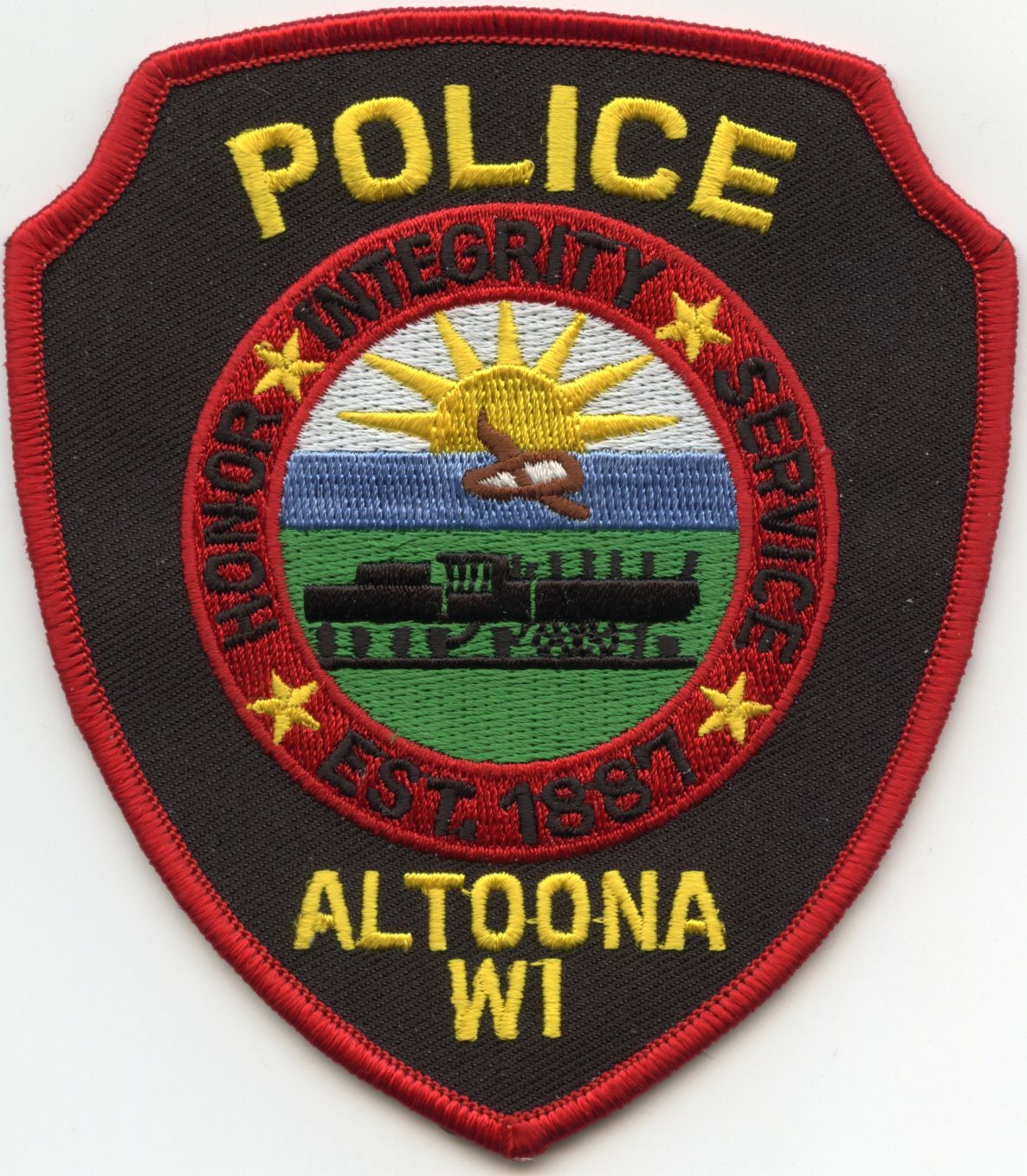 ALTOONA WISCONSIN WI POLICE PATCH | eBay