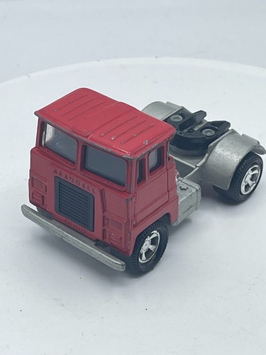 Vintage Matchbox Red Scammell Crusader Semi Truck Cab Tractor 1973 ...