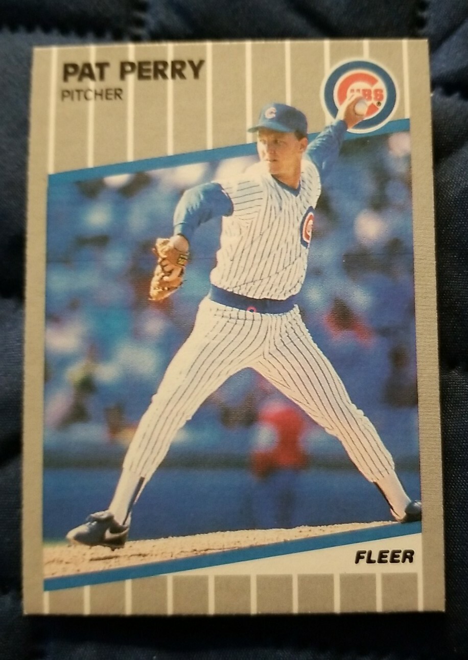 1989 Fleer Baseball Card #435 Pat Perry - Chicago Cubs | eBay
