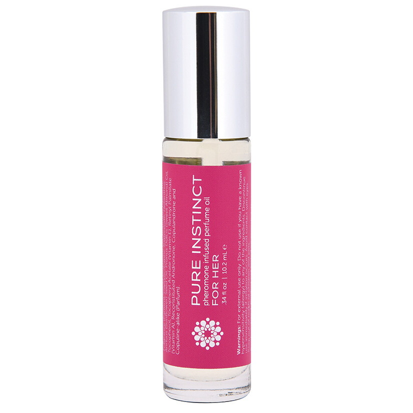 Pure Instinct Pheromone Infused Perfume Oil For Her - Spray, Roll On ...