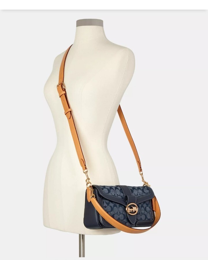 Coach Bag Denim Crossbody GRACIE MORGAN Tabby Bag | eBay