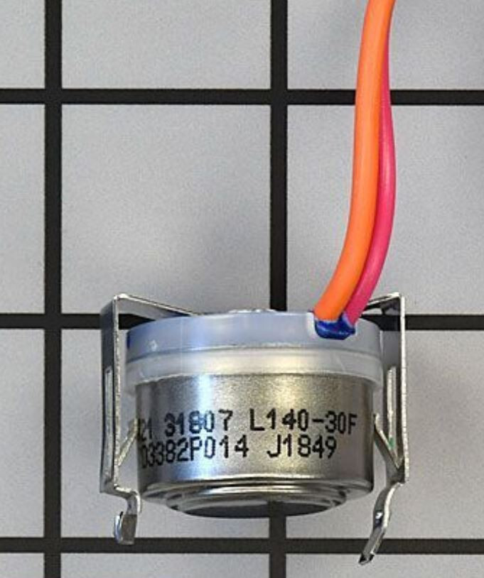 WR50X29776 NEW OEM GE Defrost Bi-Metal Thermostat - Replaces WR50X10036 ...