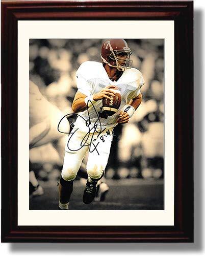Unframed Alabama Football Jay Barker"Spotlight" Autograph Replica Print ...