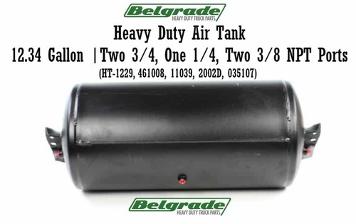 Heavy Duty Air Tank Air Tank 2850 Cubic in Vol 12.000in Diameter ...