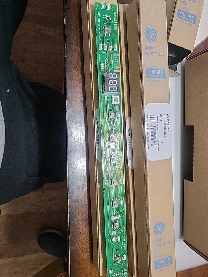 Genuine OEM WD21X23462 WD21X31902C WD21X3200 Dishwasher User Control ...