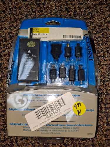 Dynex Universal AC/DC Charger Cameras Camcorders DX-UA 120/220V 3.3-9 ...