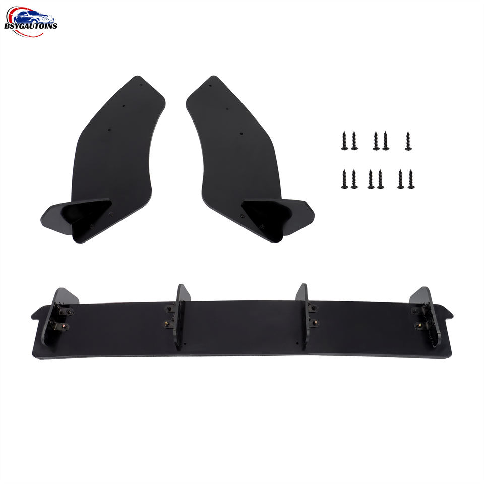 13-16 FOR VW GOLF GTI MK7 REAR BLADE DIFFUSER+SIDE SPAT SPLITTERS ...