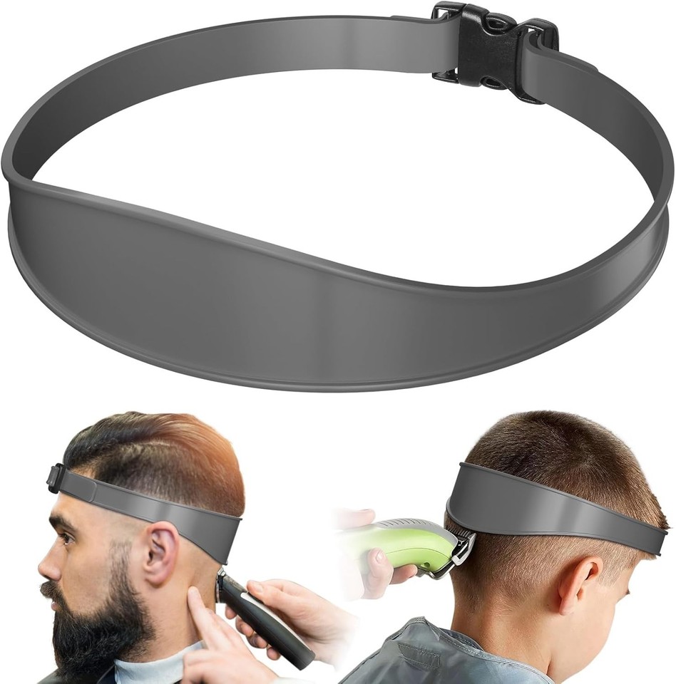 Non-Slip Hair Trimming & Neckline Guide - Adjustable for Perfect At ...