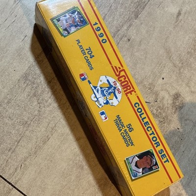 Score 1990 Major League Baseball Collector Set 704 Cards Magic Motion ...
