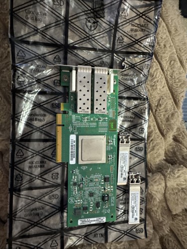 Dell Qlogic QLE2562 PCI-E x8 Fibre Channel 2 Port Host Bus Adapter w ...
