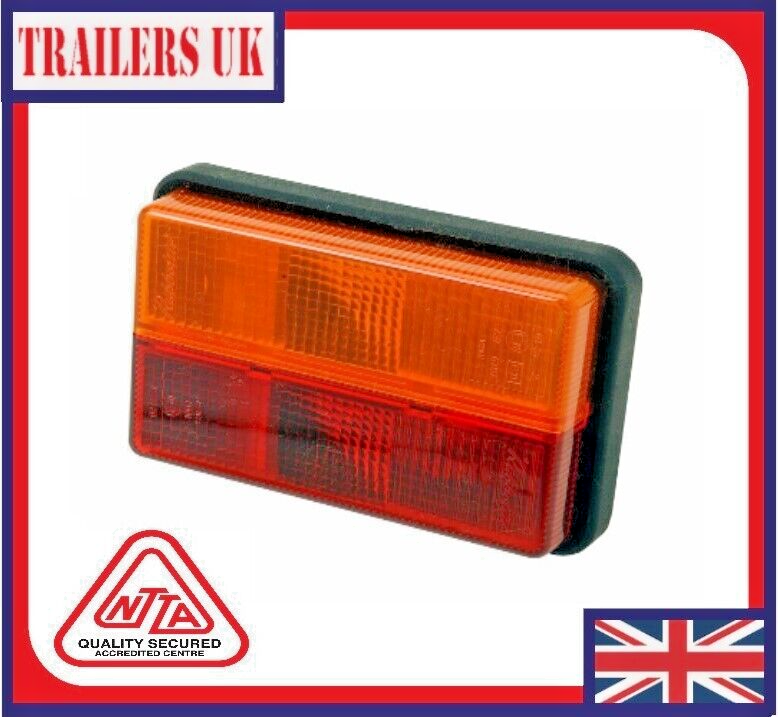 Genuine Rubbolite 340 Rear Trailer Tail Light Lamp Ifor Williams ...
