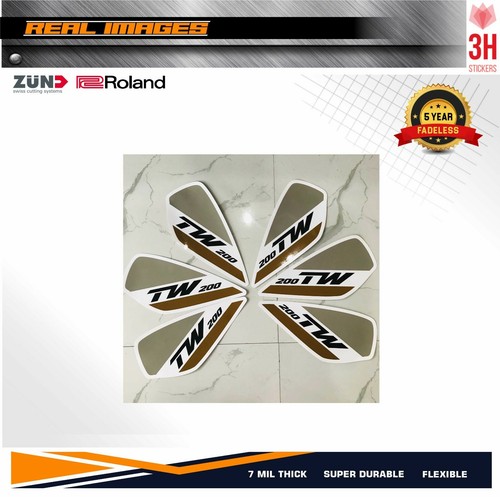 Custom designed Yamaha TW 200 TW200 decal sticker graphics | eBay