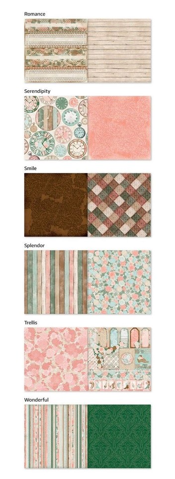 BoBunny Felicity Scrapbook Paper Kit 12 pcs Bo Bunny Lot 12x12 2016 | eBay