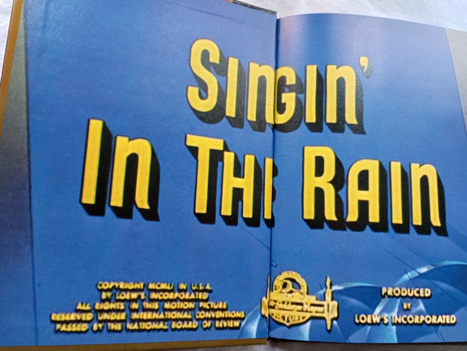 Singing In The Rain DVD + Book Gene Kelly Donald O'Connor Debbie ...