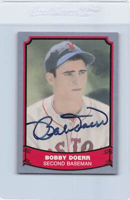 1988 Pacific #73 Bobby Doerr Red Sox Signed Auto *J9567 | eBay