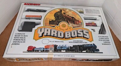Bachmann No. 24262 N Scale Yard Boss Electric Train Set 0-6-0 | eBay