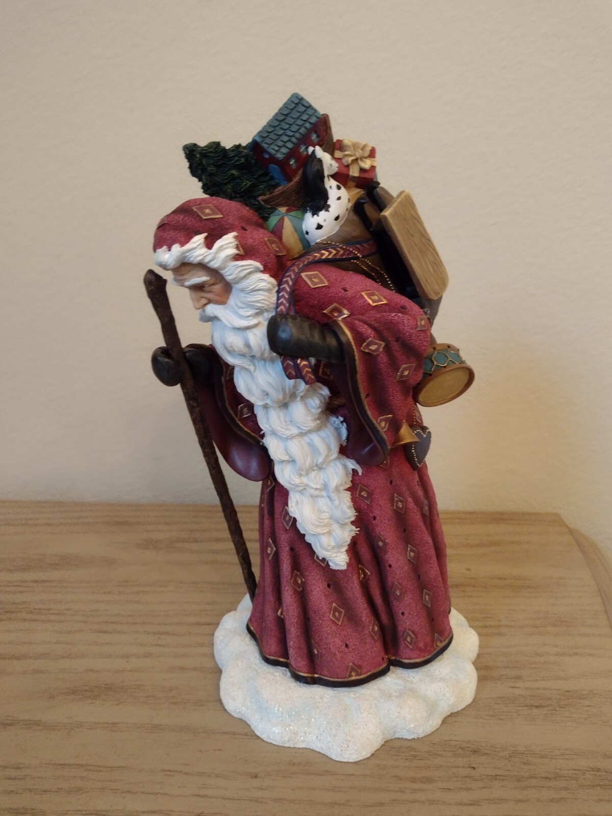 PIPKA SANTA "Santa with Toys" NEW IN BOX - 11 1/2" TALL MEMORIES 1998 ...